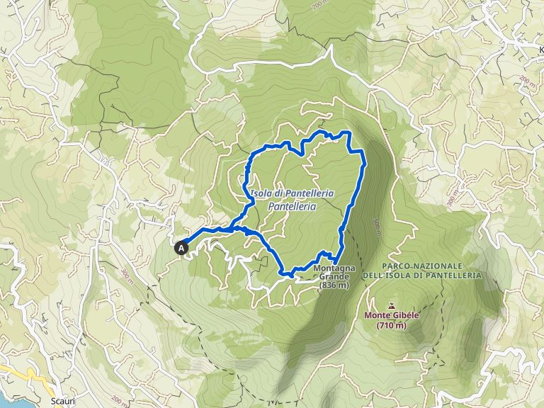 Kuddia Mida and Montagna Grande – loop in the Riserva Naturale Isola di Pantelleria | hike | Komoot